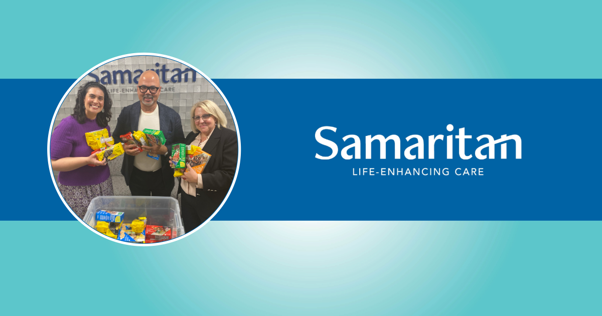 Samaritan Trustee Pays It Forward to Caregivers - Samaritan: Hospice ...
